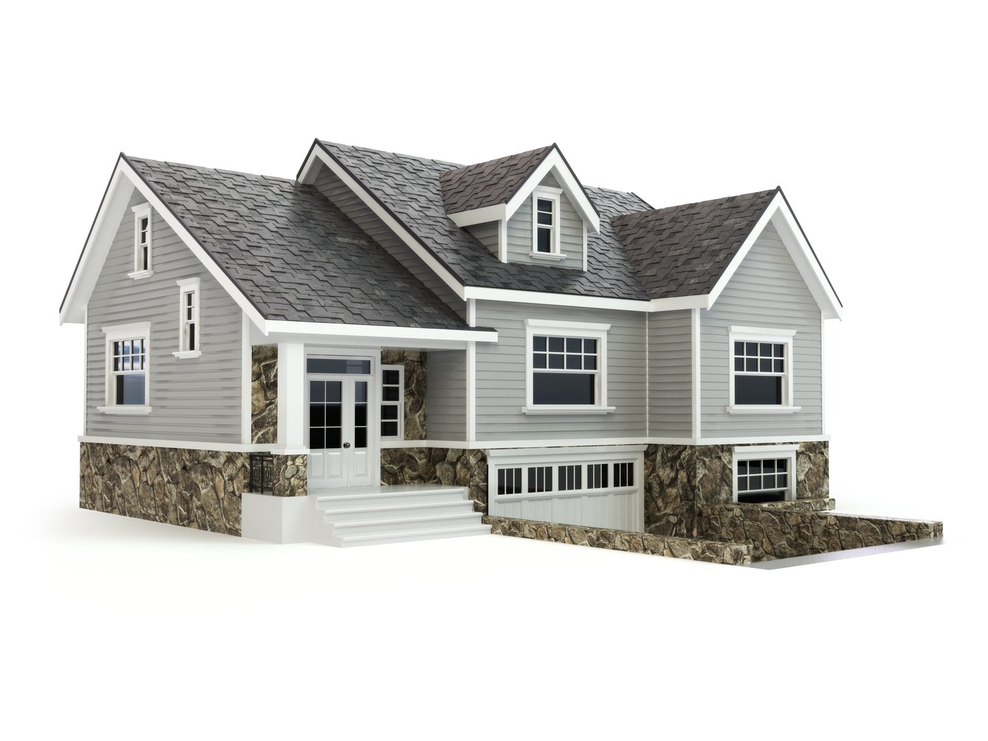 Ideal Two Story Suburban House Floor Plan for Modern Living